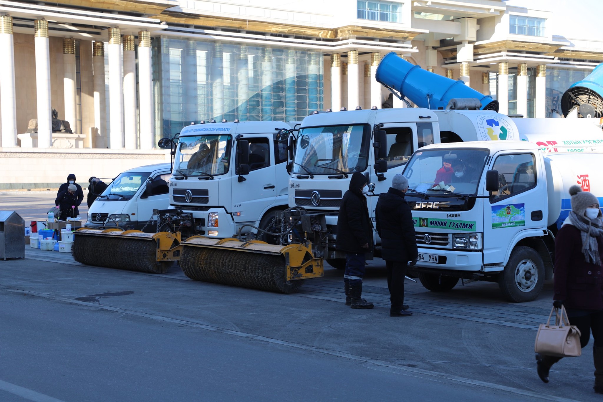 14.00 цагаас Нийслэлийн гудамж, талбайг ариутгана - Eguur.MN