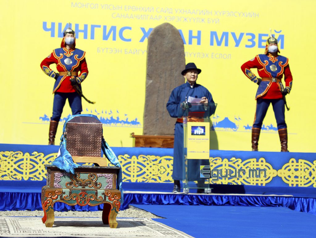 "Чингис хаан” музейн бүтээн байгуулалтын ажлыг эхлүүлж байна - Eguur.MN