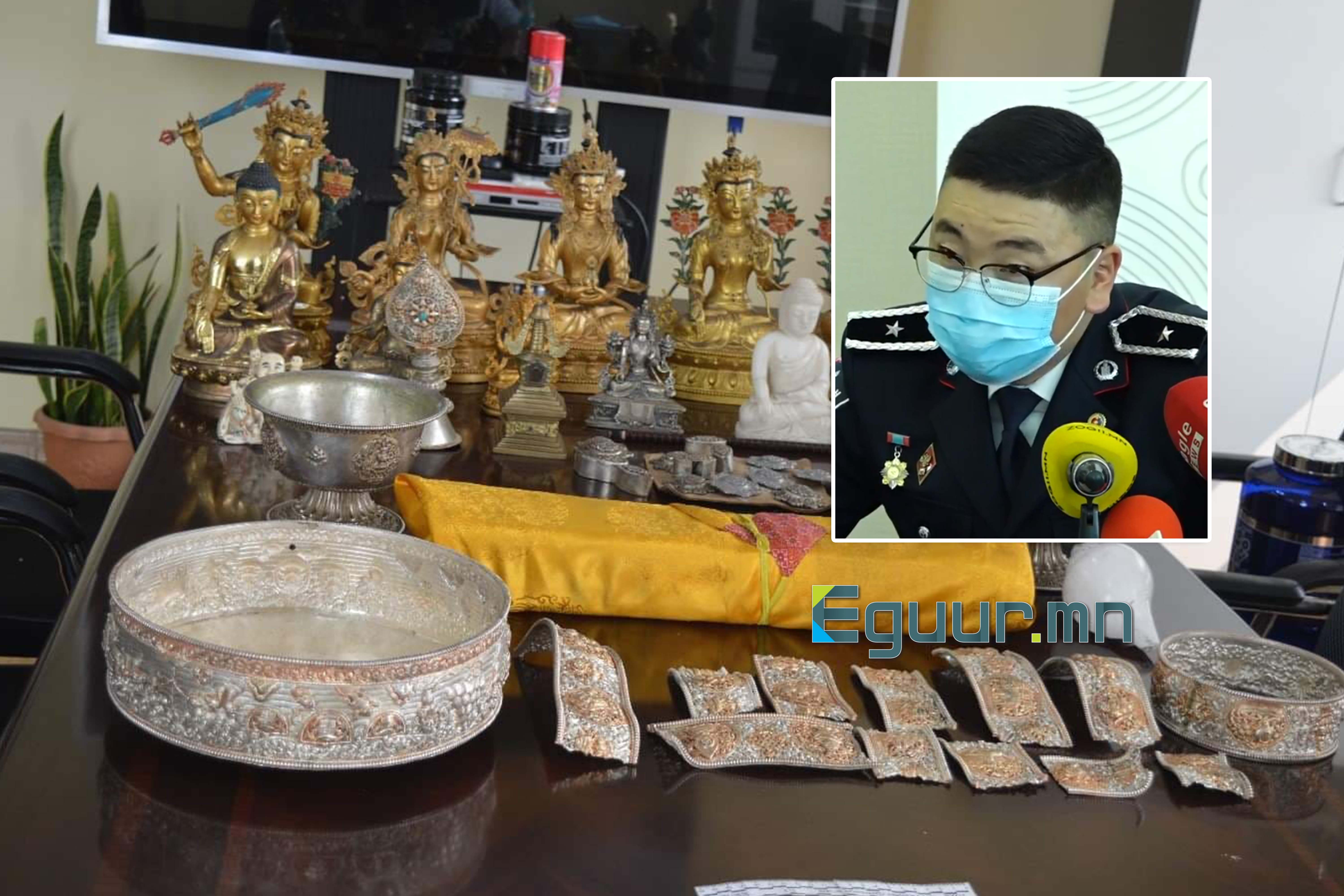 С Бямбадэлгэр Соёлын өвийн эсрэг гэмт хэргийн захиалагчийн ихэнх нь