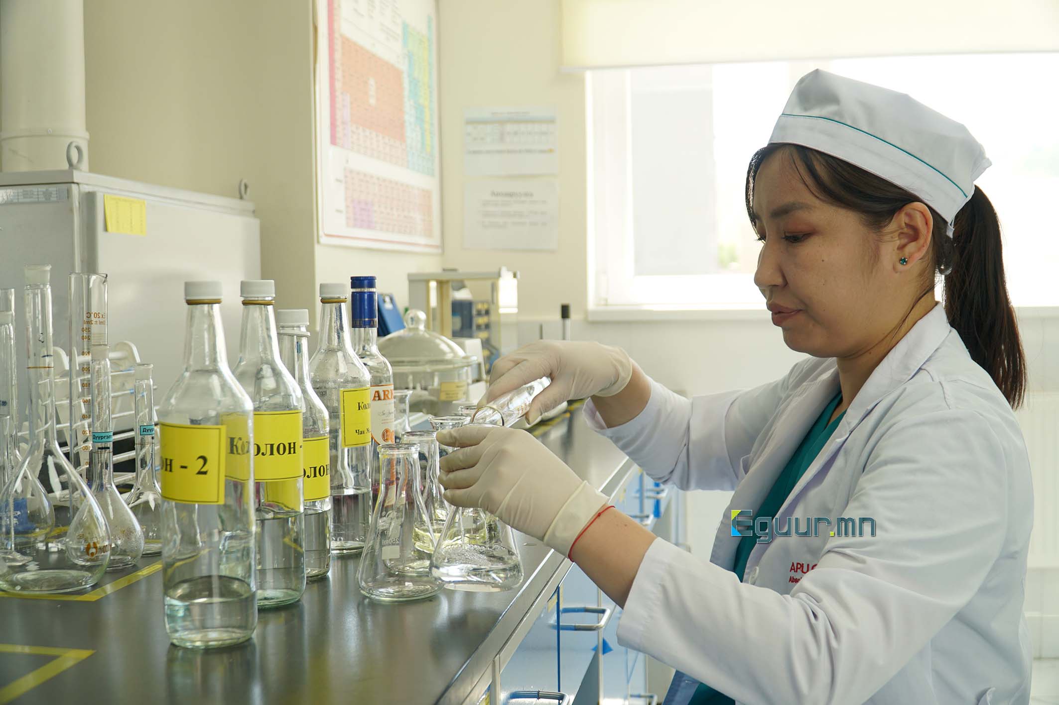 АПУ ХК 34, 36 градустай согтууруулах ундаа үйлдвэрлэж эхэлжээ - Eguur.MN