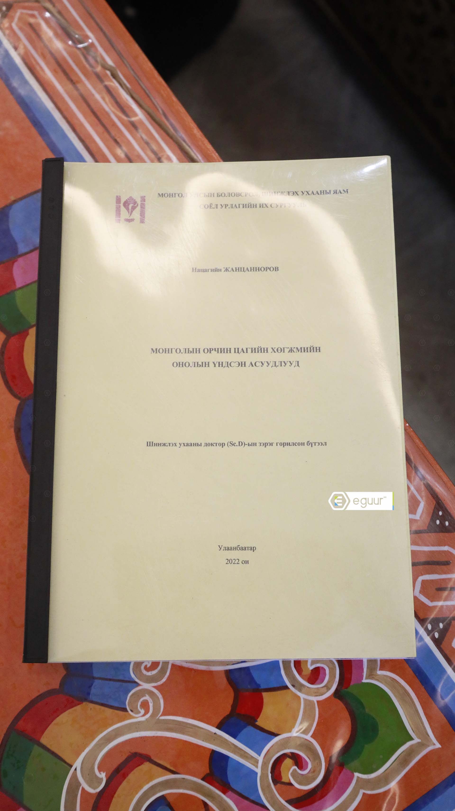Н.Жанцанноров: Монгол Улс хурдан ая эвэндээ ороосой гэж мөн ч их яарах юм - Eguur.MN