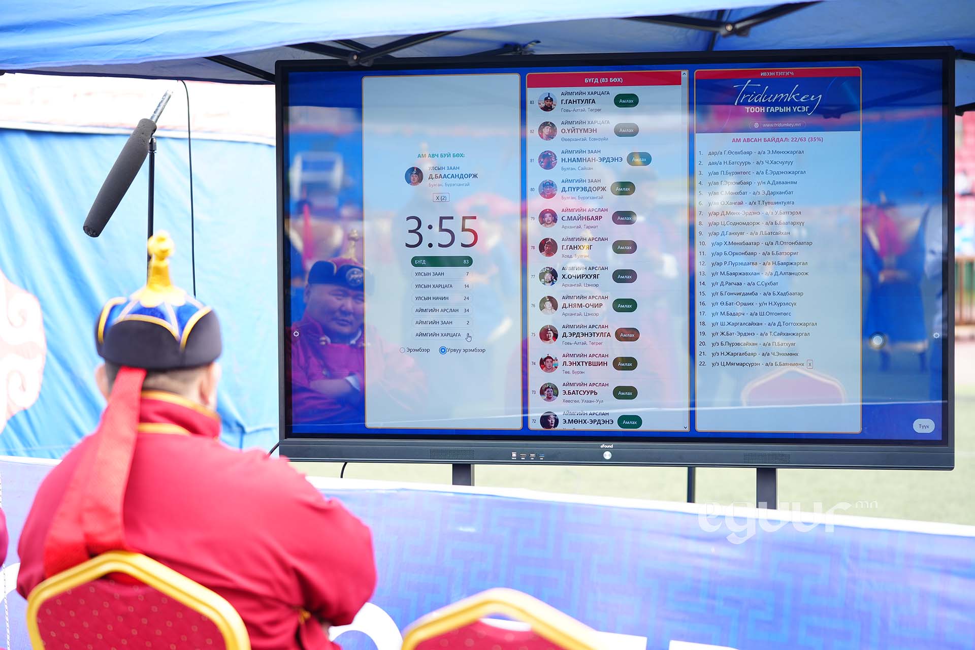 Бөхчүүд гурвын даваанаас эхлэн 5 минутад багтаж, дэлгэцээр ам авна - Eguur.MN