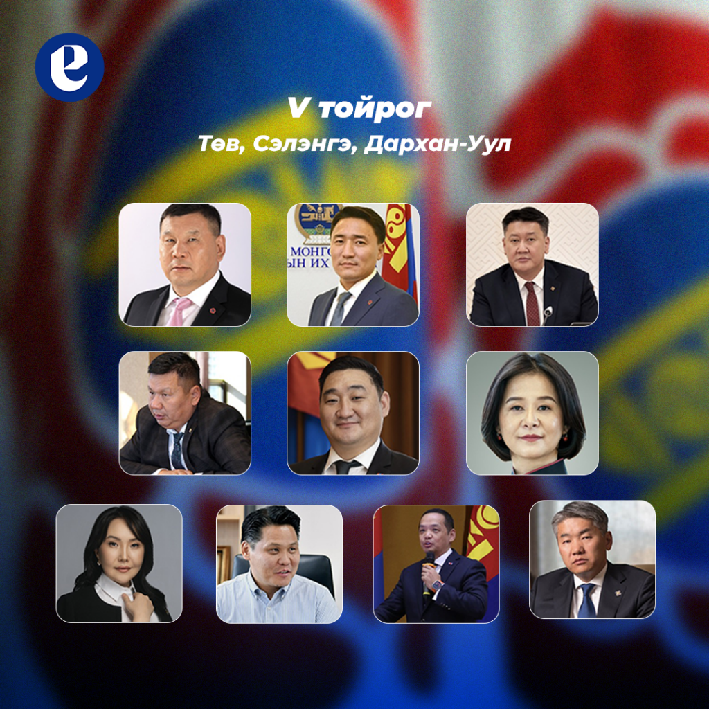 Нэрс: МАН-аас 13 тойрогт нэр дэвших 78 мандатын эзэд - Eguur.MN