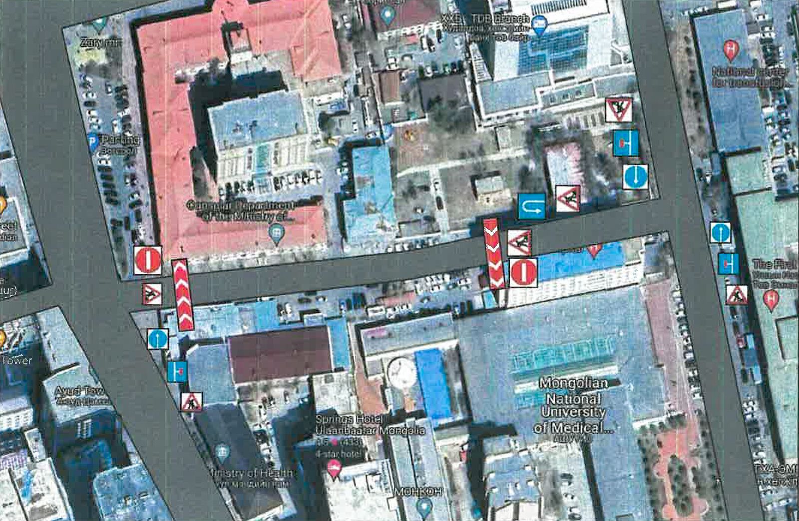 "Сонгдо" эмнэлгийн хойд замыг хааж, засварлана - Eguur.MN