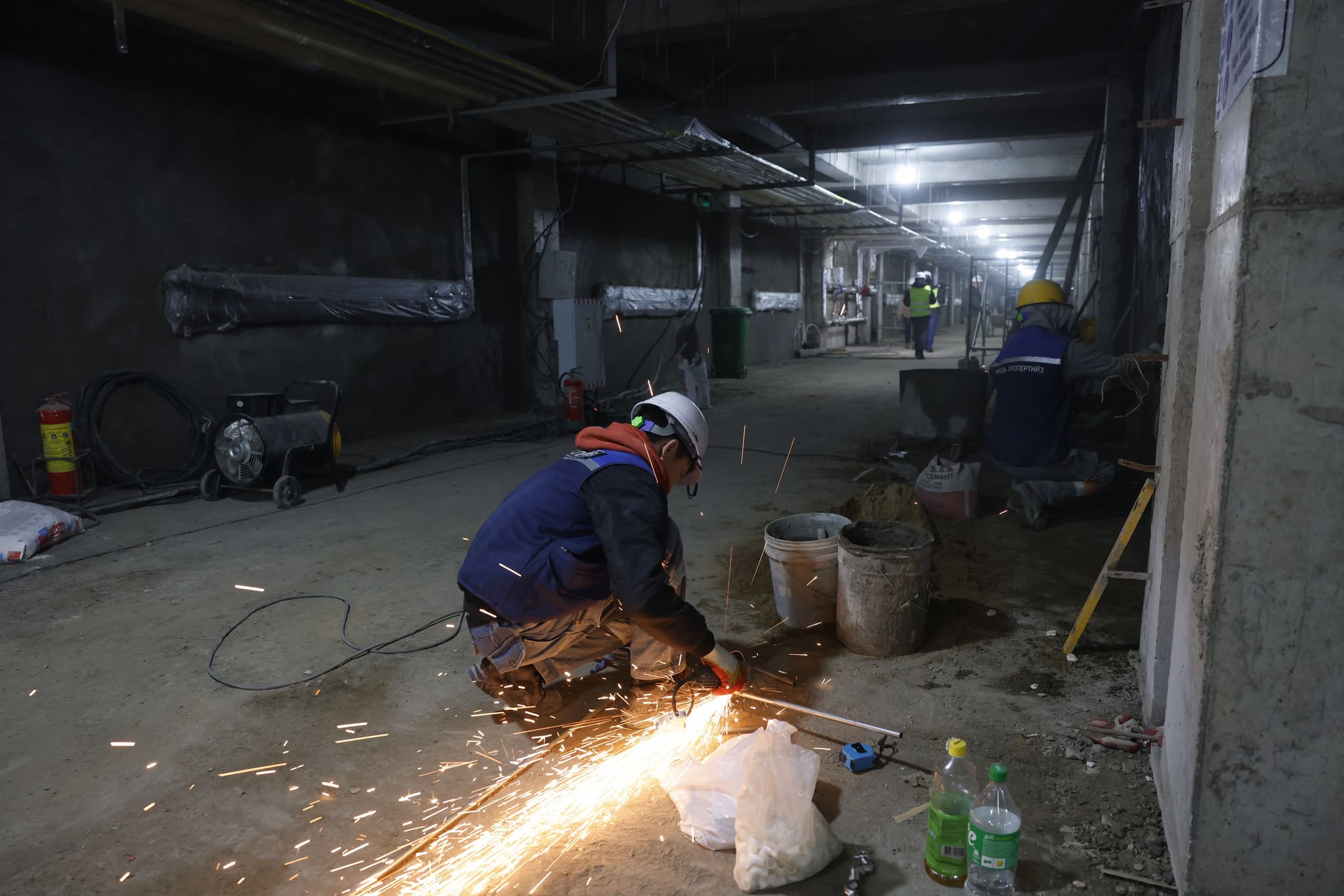 Урт цагааны суурин дээрх далд зогсоолын ажил 95 хувьтай байна - Eguur.MN